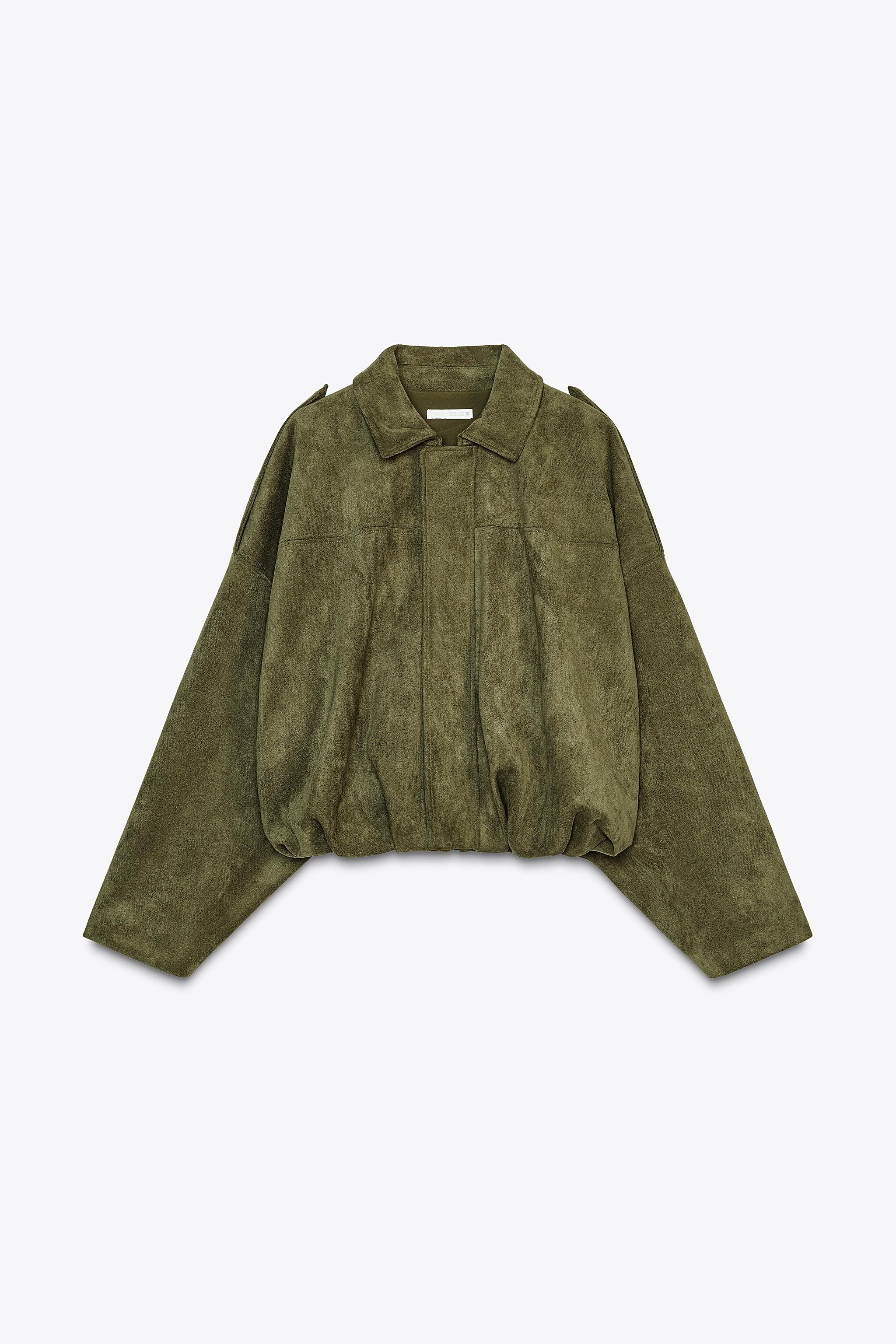 Elle Suede Bomber Jacket – FEMENEST